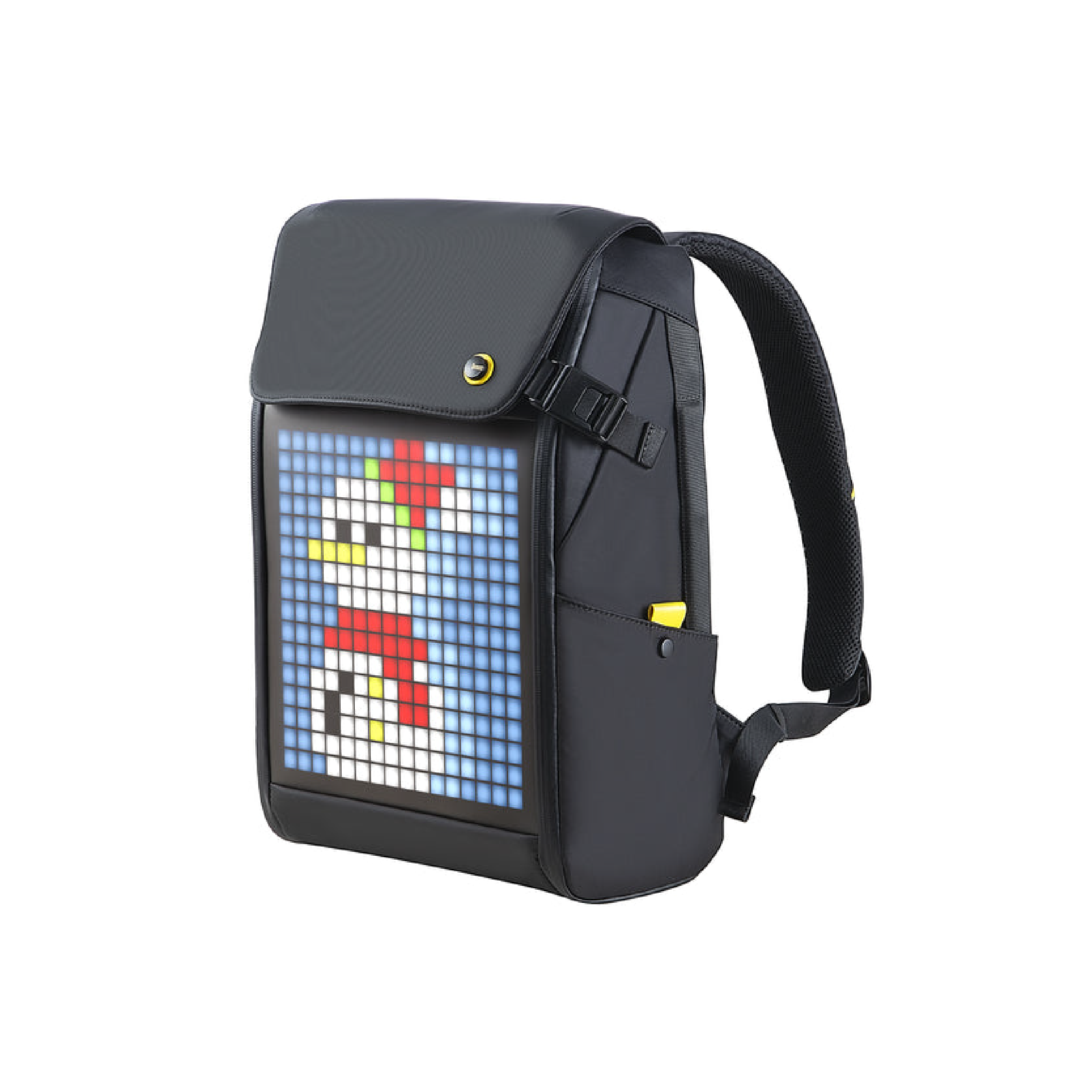 Divoom Pixoo (M) Backpack Customisable Pixel Art Multi Compartments ...