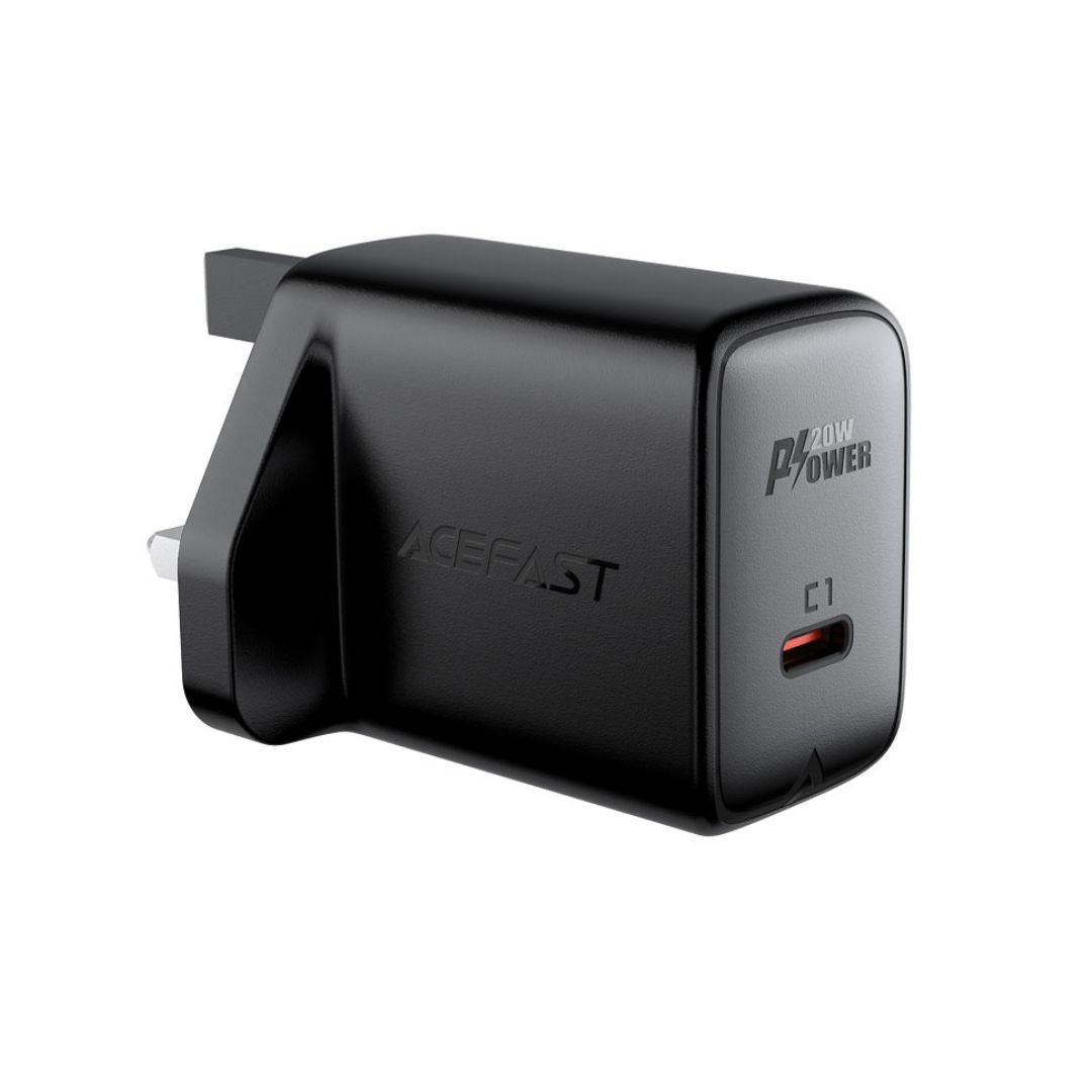 ACEFAST A4 PD20W Single USB-C Charger (UK) - Vivid Concepts